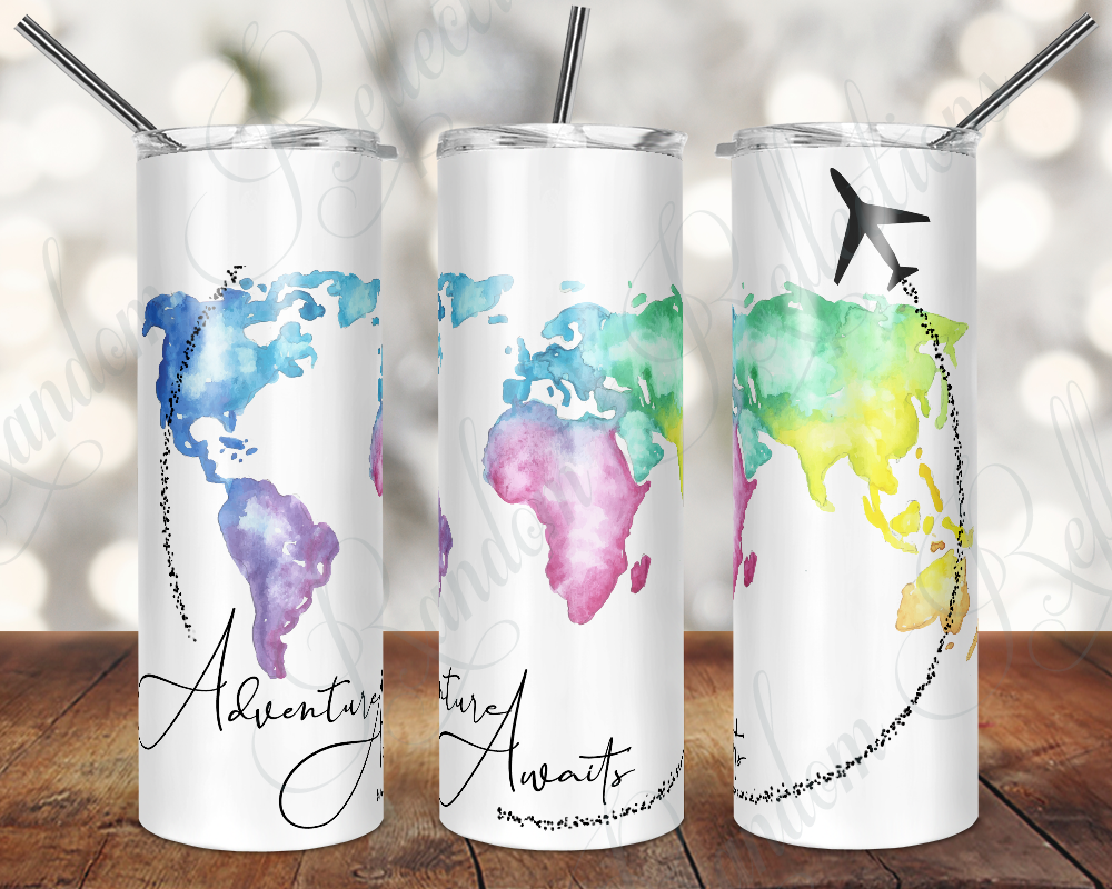 Adventure Awaits Skinny Full Wrap – Random Reflections